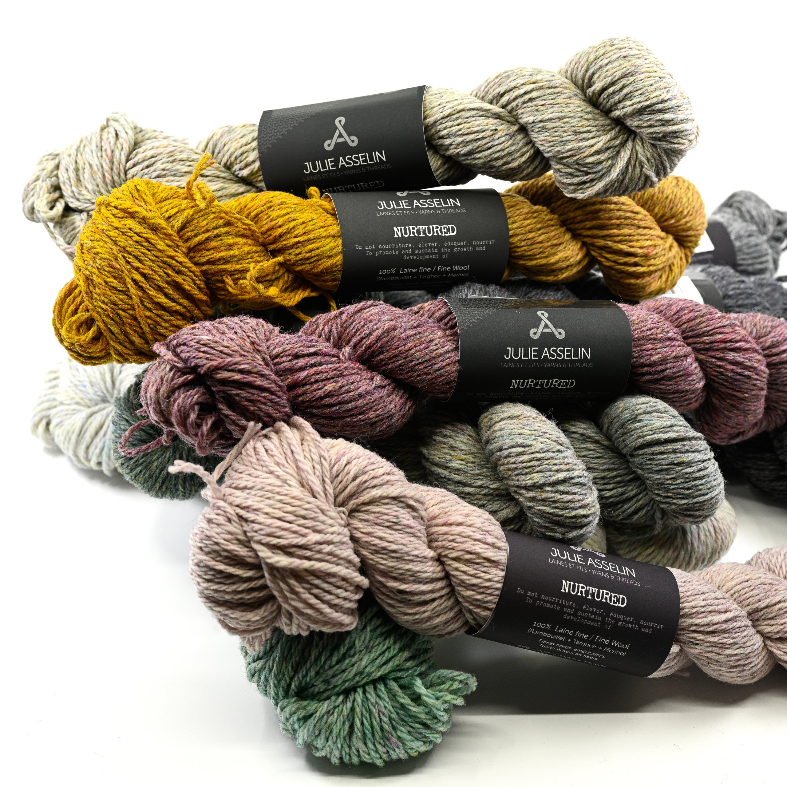 Julie Asselin Nurtured | Sweet Threads Yarn & Fibre