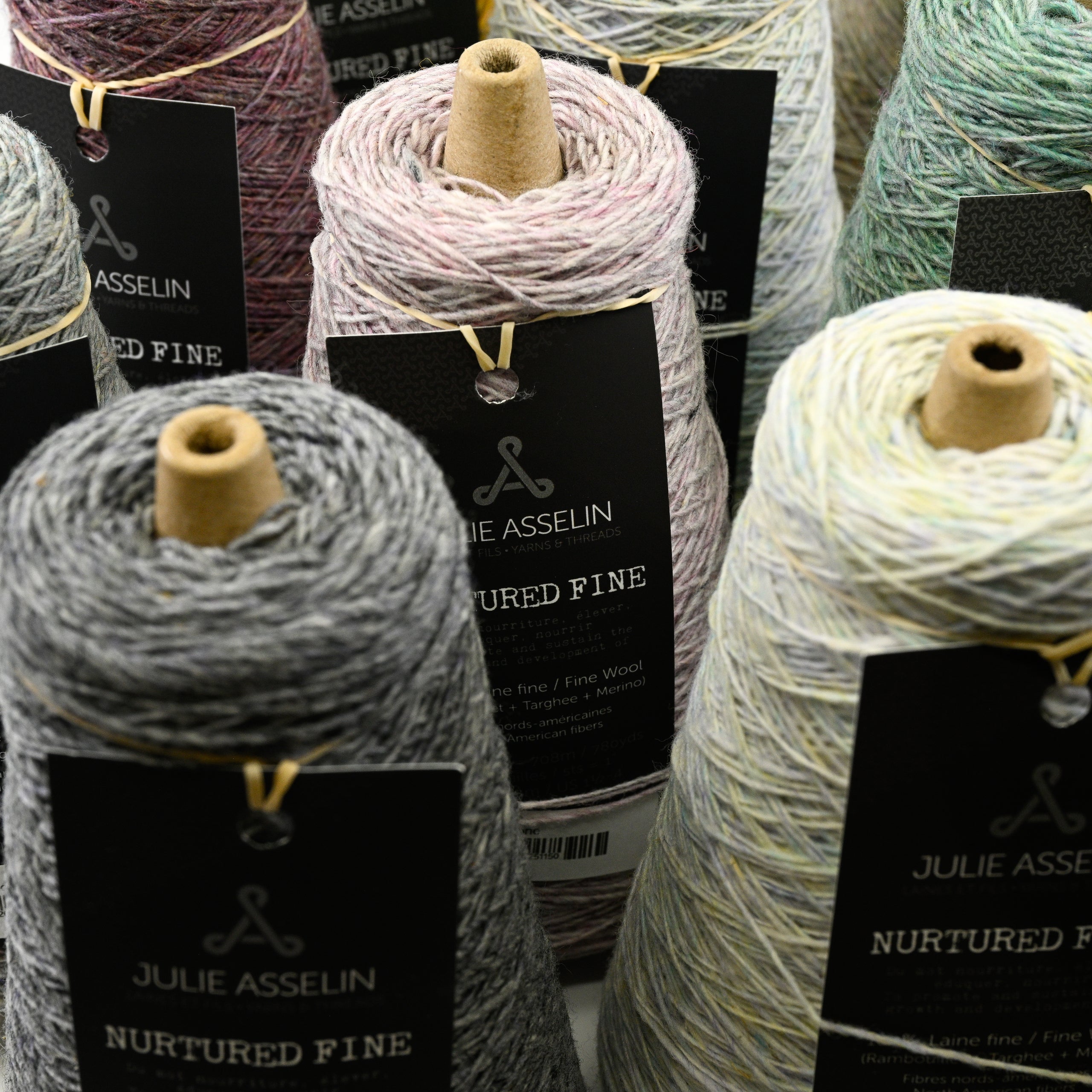 Julie Asselin Nurtured Fine | Sweet Threads Yarn & Fibre