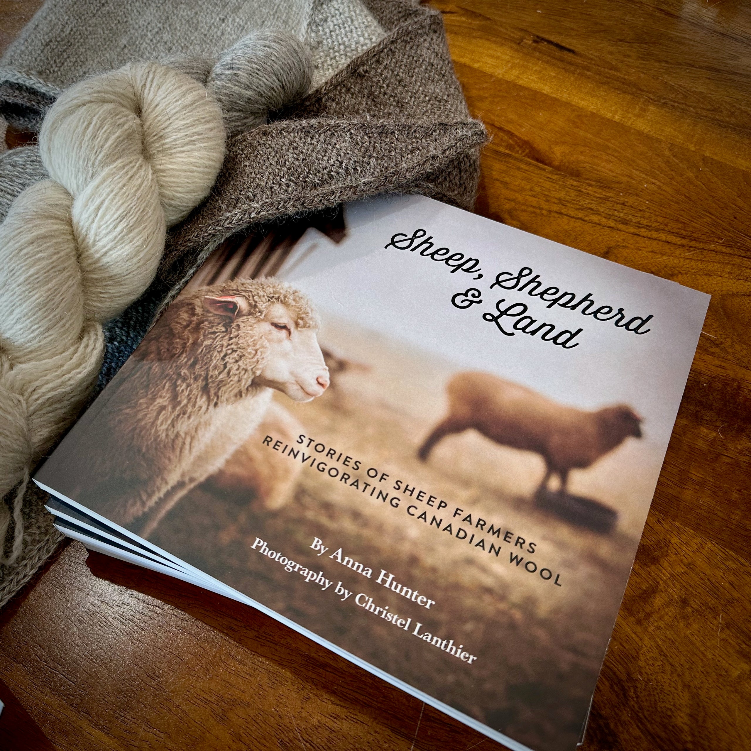 Sheep, Shepherd & Land by Anna Hunter | Sweet Threads Yarn & Fibre